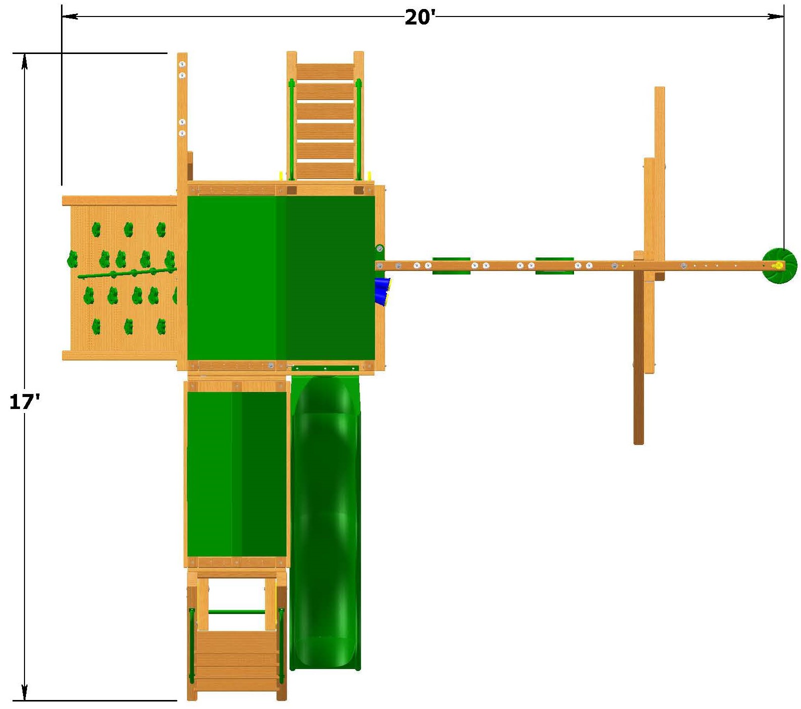 Deluxe Fort Combo 4 | Playground One